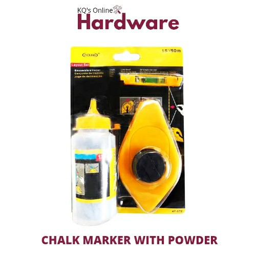 CHALK MARKER PITIK LEVEL BAR WITH POWDER, Commercial & Industrial ...