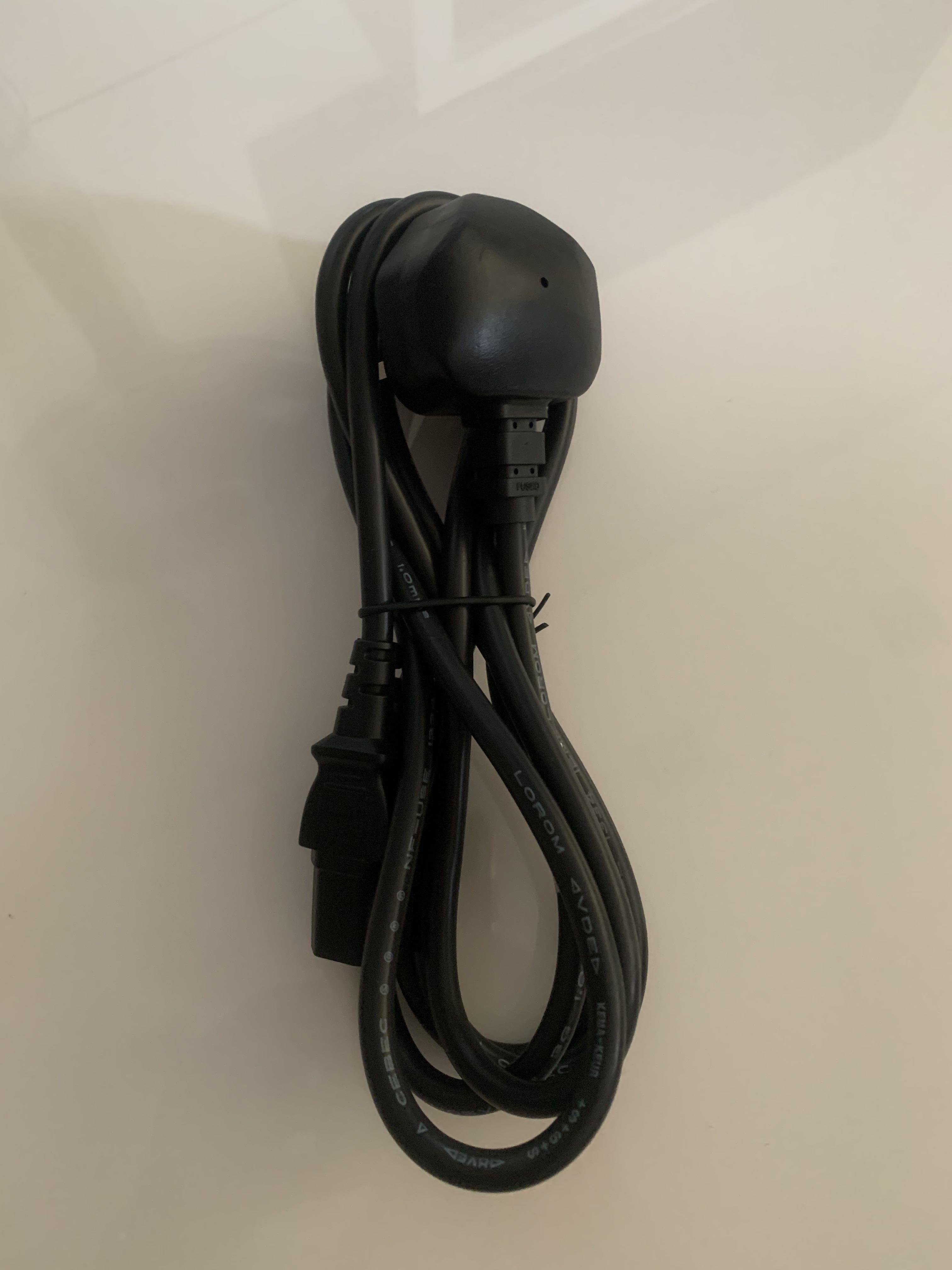 CPU power cable 240cm, Computers & Tech, Parts & Accessories, Cables ...