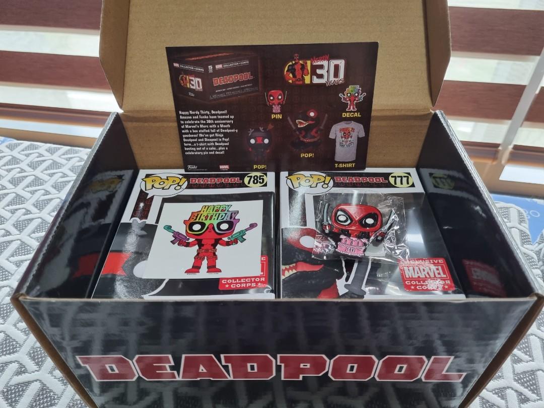 Deadpool 30 Years Marvel Collectors Corps, Hobbies & Toys, Toys & Games ...