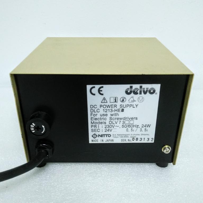 Delvo DLV7329-BMN/OMN Electric Screwdriver with DLV1213-HE/HEB ...