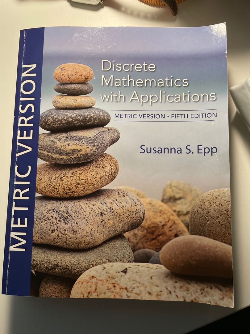 Discrete Mathematics With Applications Fifth Edition Susanna, Hobbies & Toys, Books & Magazines ...