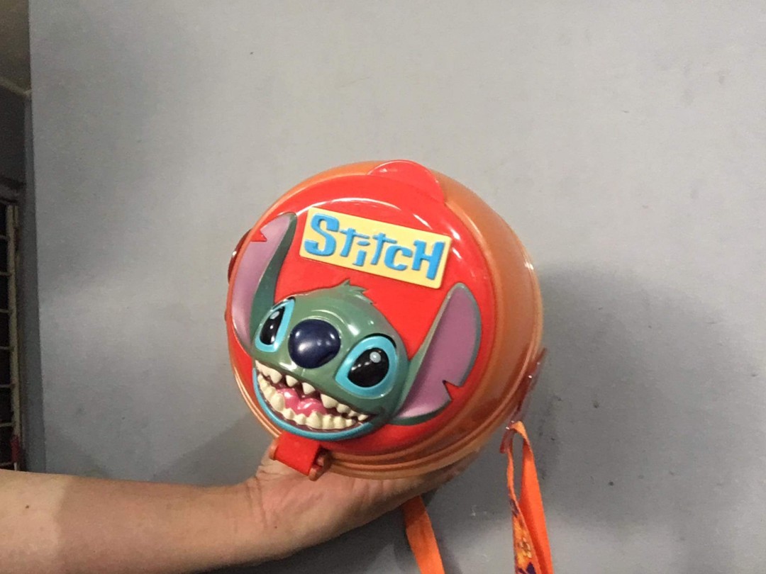 Disney stitch lunch box or pop corn holder, Hobbies & Toys, Toys ...