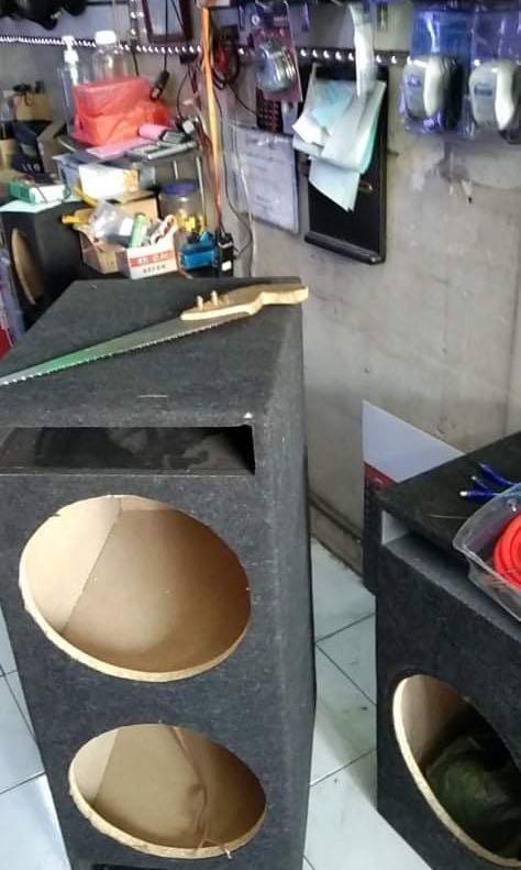 Dual L ported box for 12” subwoofers, Audio, Other Audio Equipment on ...