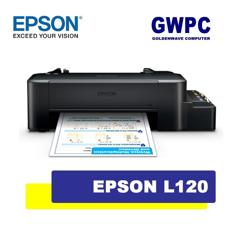 Epson L120 Ink Tank Printer, Computers & Tech, Printers, Scanners ...