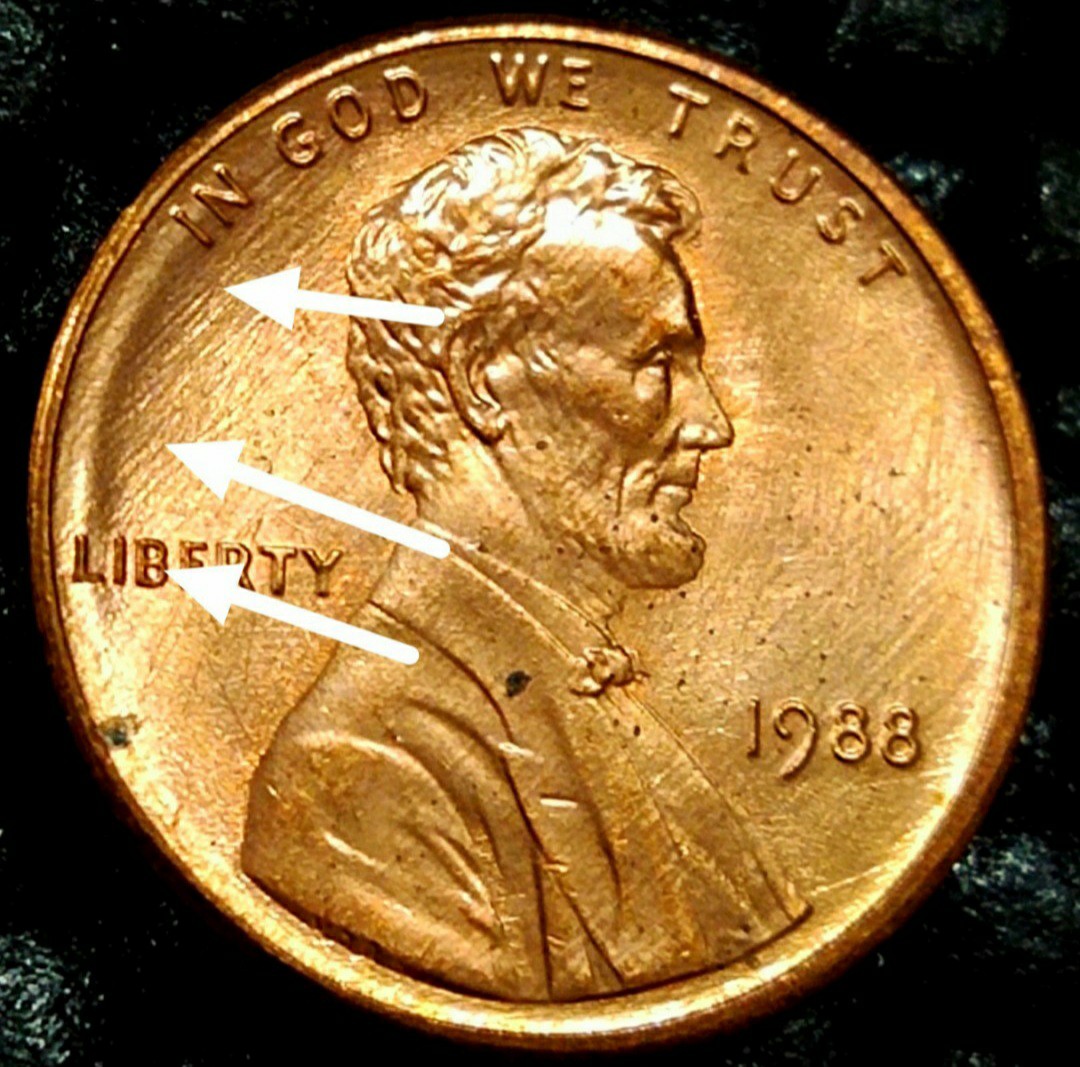 Error US Coin 1988 Lincoln Memorial UNC(1), Hobbies & Toys, Memorabilia ...