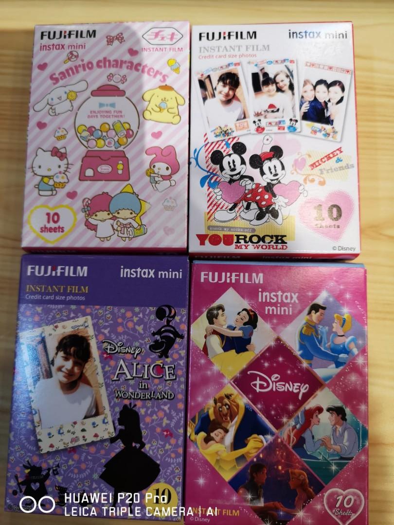 fujifilm instax mini film / sanrio mickey alice disney, Photography ...