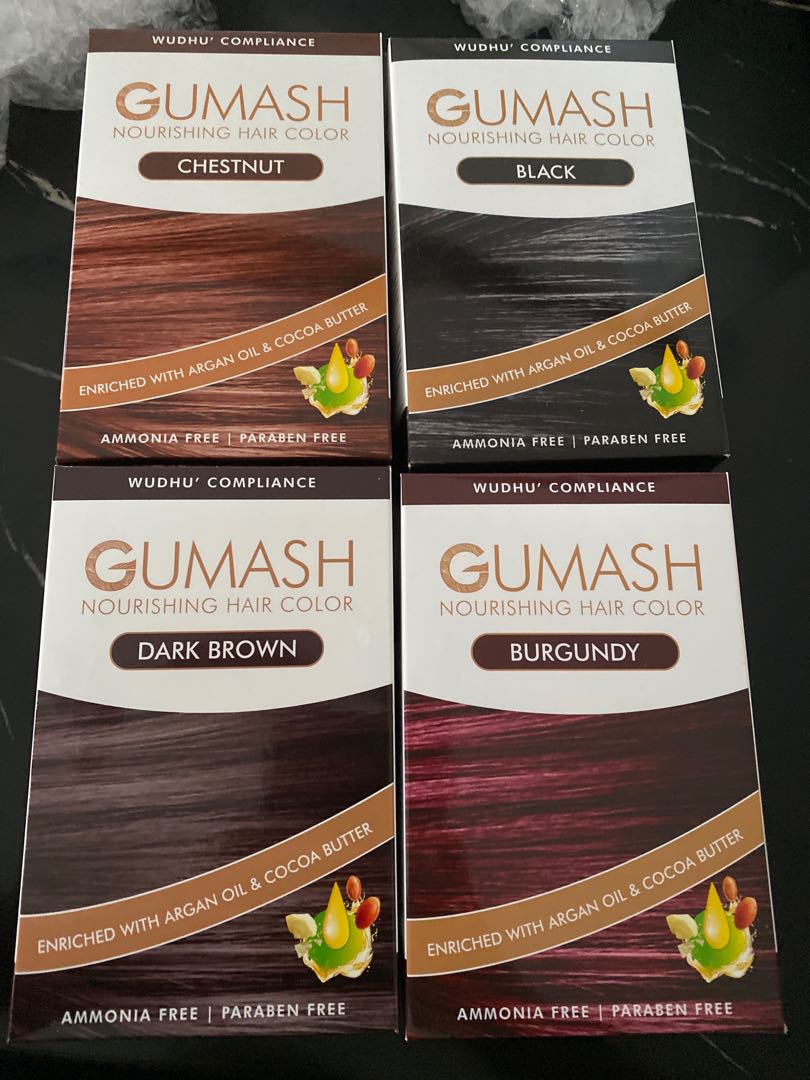 Gumash Hair Color * sg local stock, Beauty & Personal Care, Hair on ...