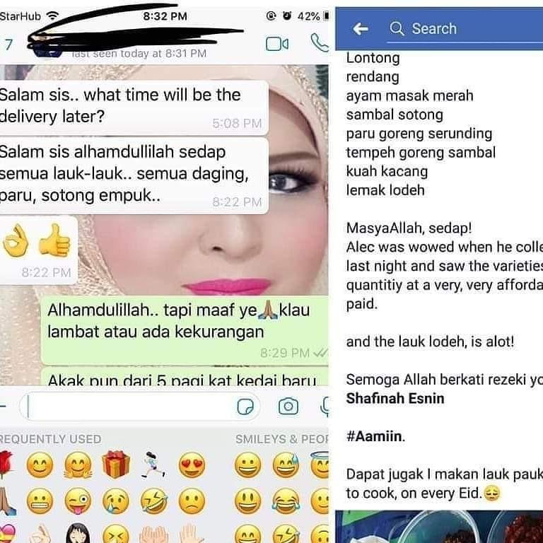 Hari Raya eve menu, Food & Drinks, Local Eats on Carousell