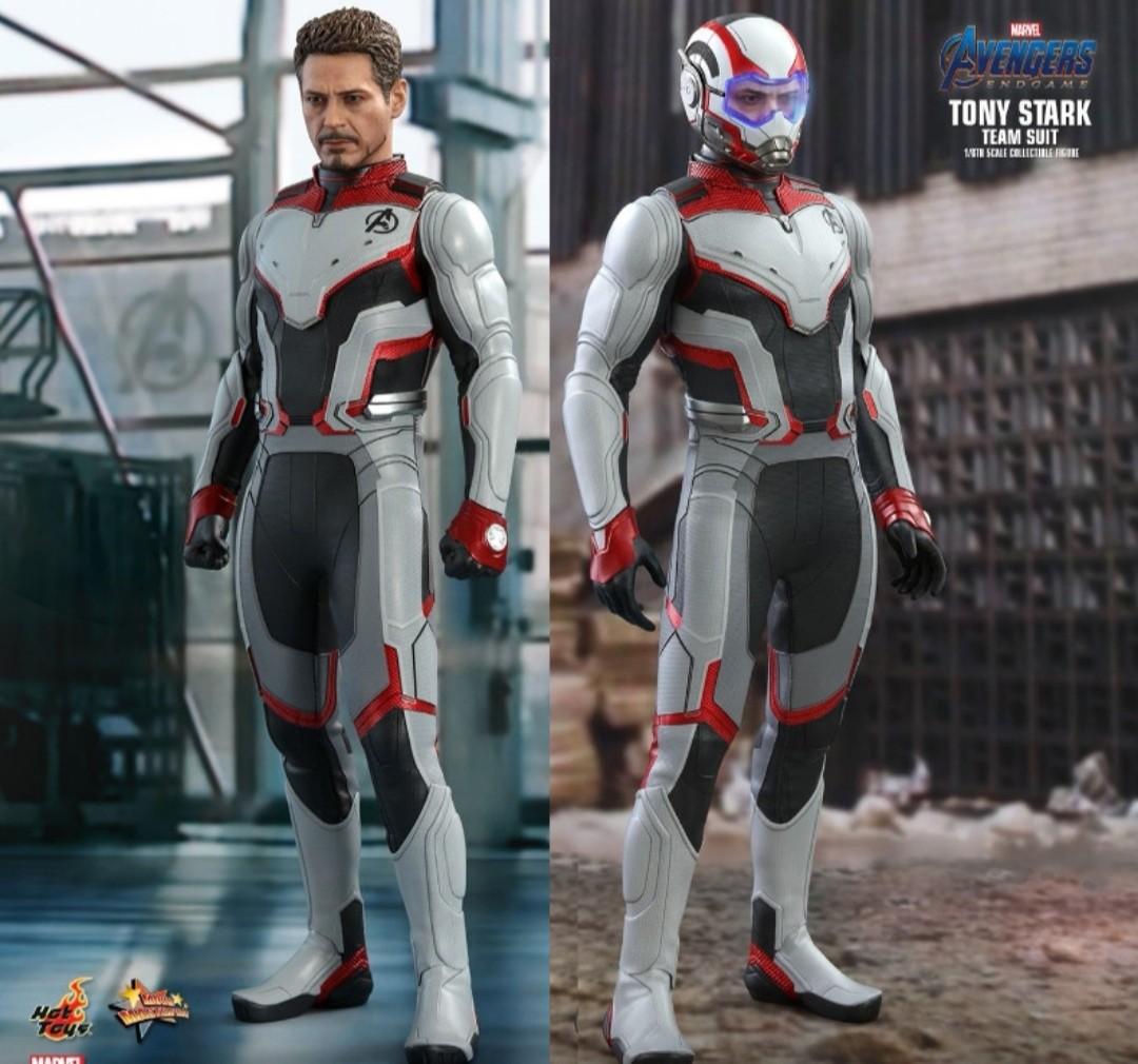 Hot Toys Tony Stark Team Suit, Hobbies & Toys, Toys & Games on Carousell