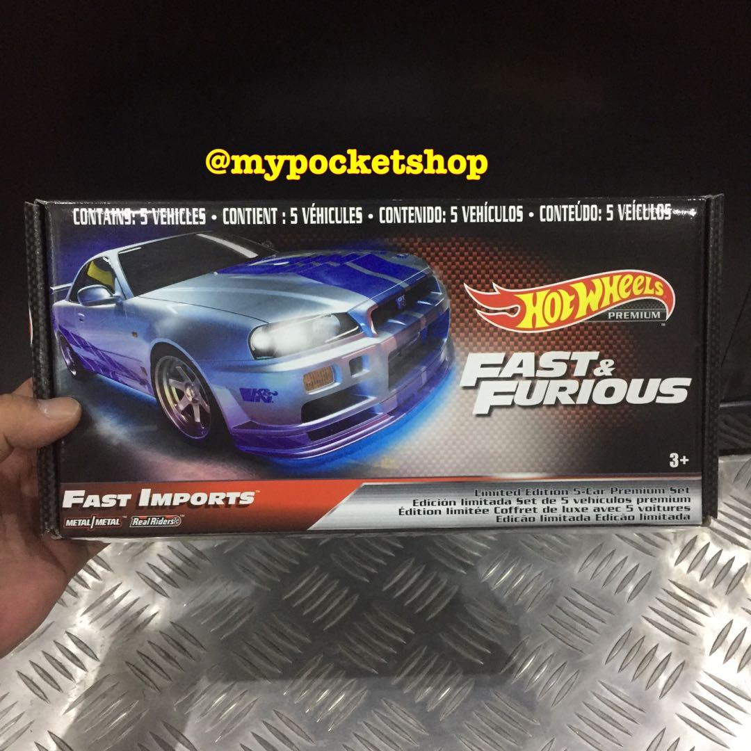 Hot Wheels FAST and FURIOUS - Fast Imports w/ Nissan Aerolift Hauler ...