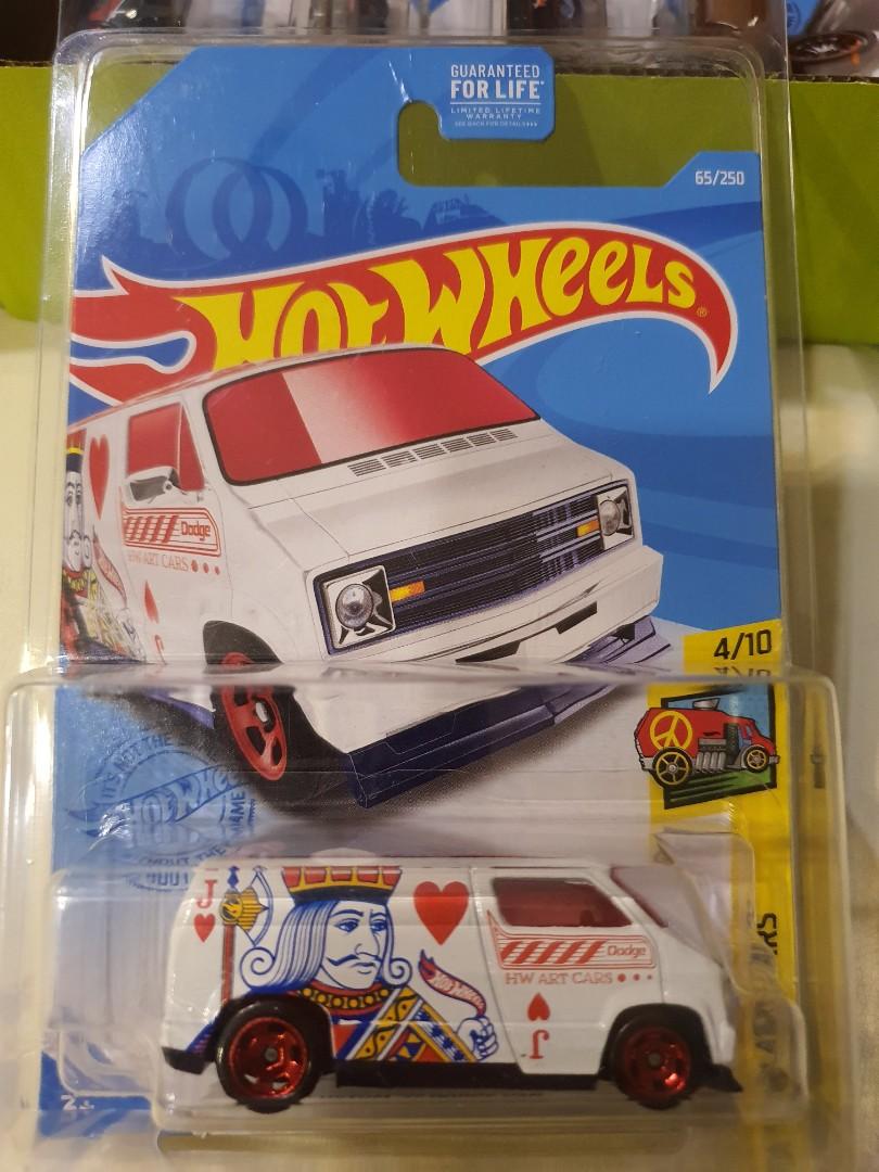 Hot Wheels RTH Dodge Van Art Car, Hobbies & Toys, Toys & Games on Carousell