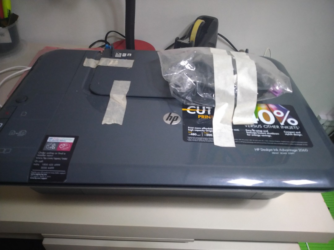 HP deskjet ink advantage 2060, Computers & Tech, Printers, Scanners ...