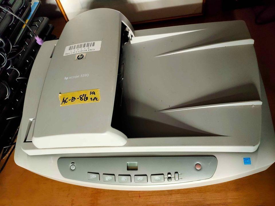 HP Scanjet 5590 Flatbed Scanner 2400 X 2400DPI ADF Scan Flat @ P2300 ...