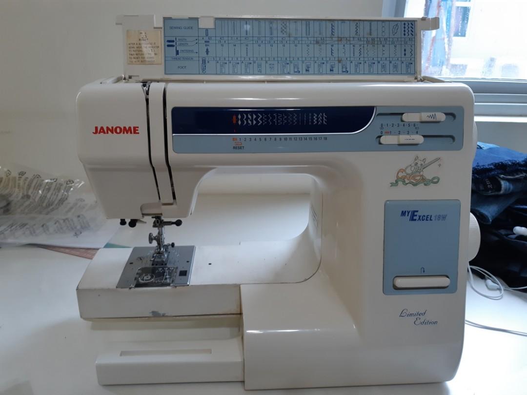 Janome Sewing Machine My Excel 18W HD3000 equivalent, Everything Else ...