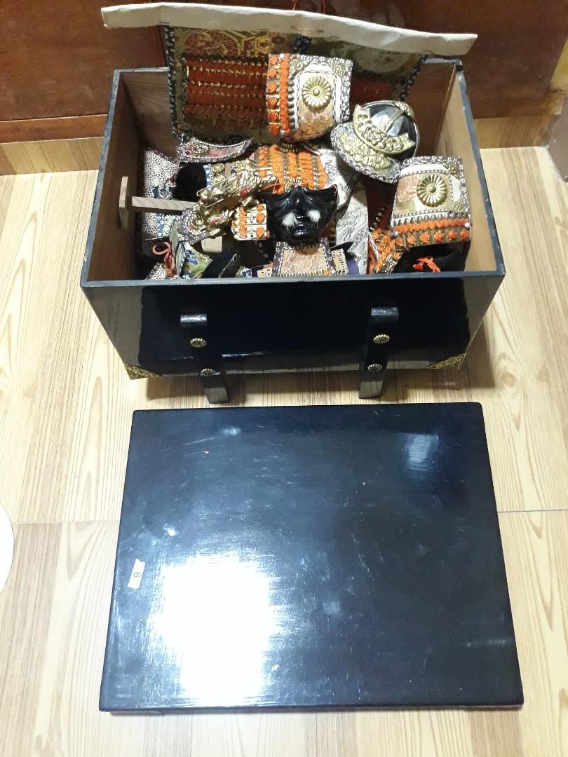 Japanese kabuto display (warrior display), Hobbies & Toys, Memorabilia ...