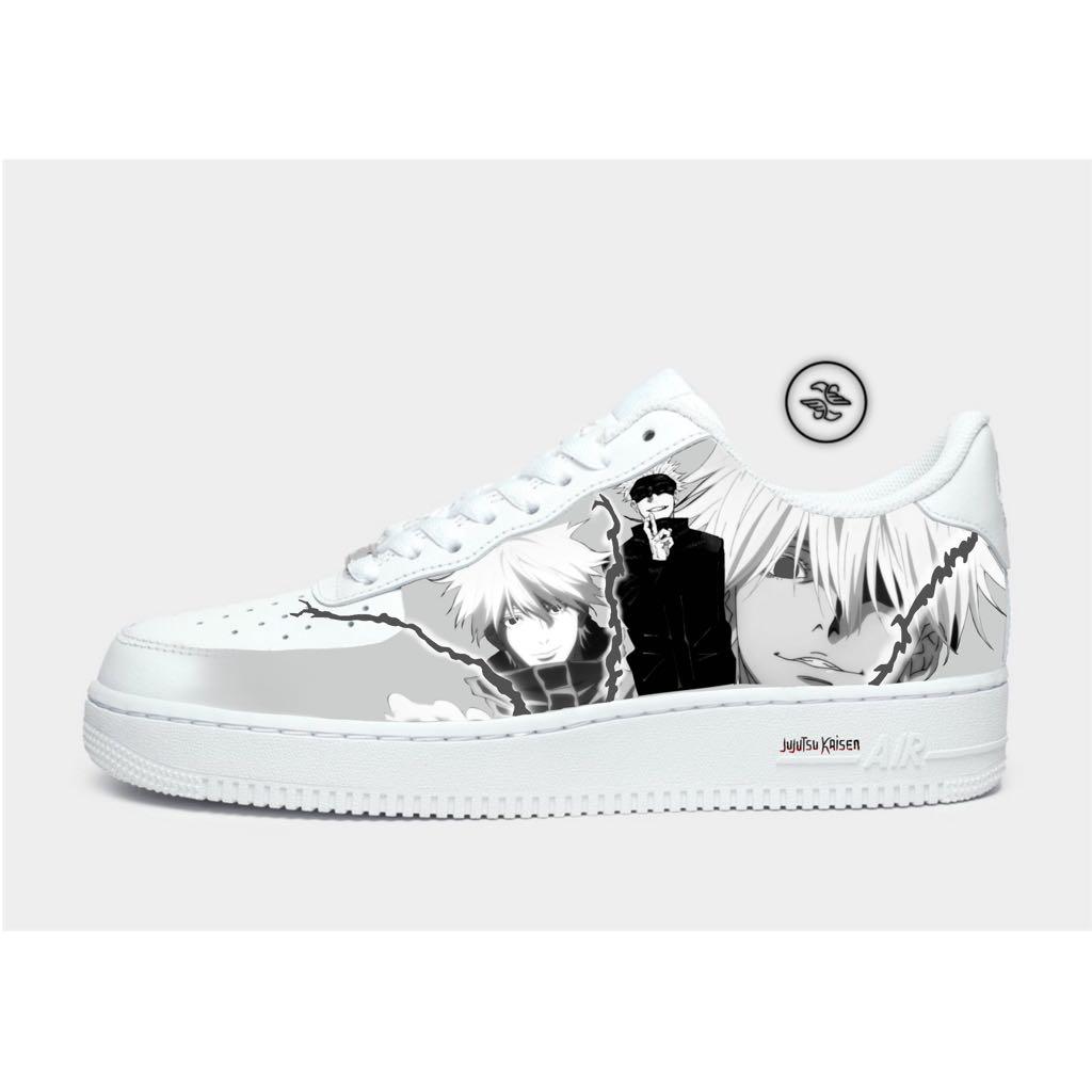 Jujutsu Kaisen Air Force 1 Custom, Men's Fashion, Footwear, Sneakers on ...
