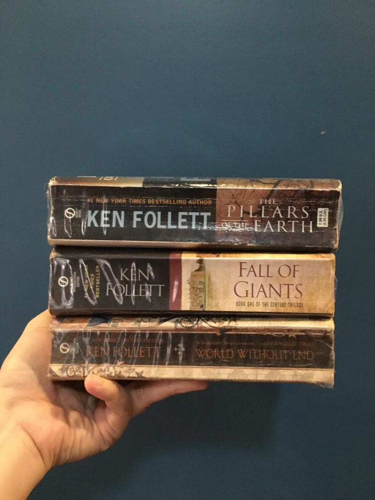 Preloved: Ken Follett MMPB bundle, Hobbies & Toys, Books & Magazines ...