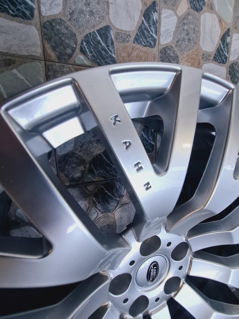 Land Rover Range Rover KAHN Mag Wheels Kahn Wheels Kahn Rims Size 22 ...