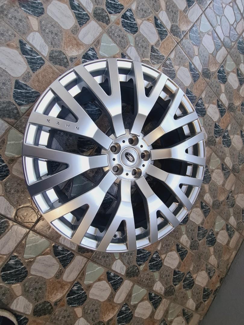 Land Rover Range Rover KAHN Mag Wheels Kahn Wheels Kahn Rims Size 22 ...