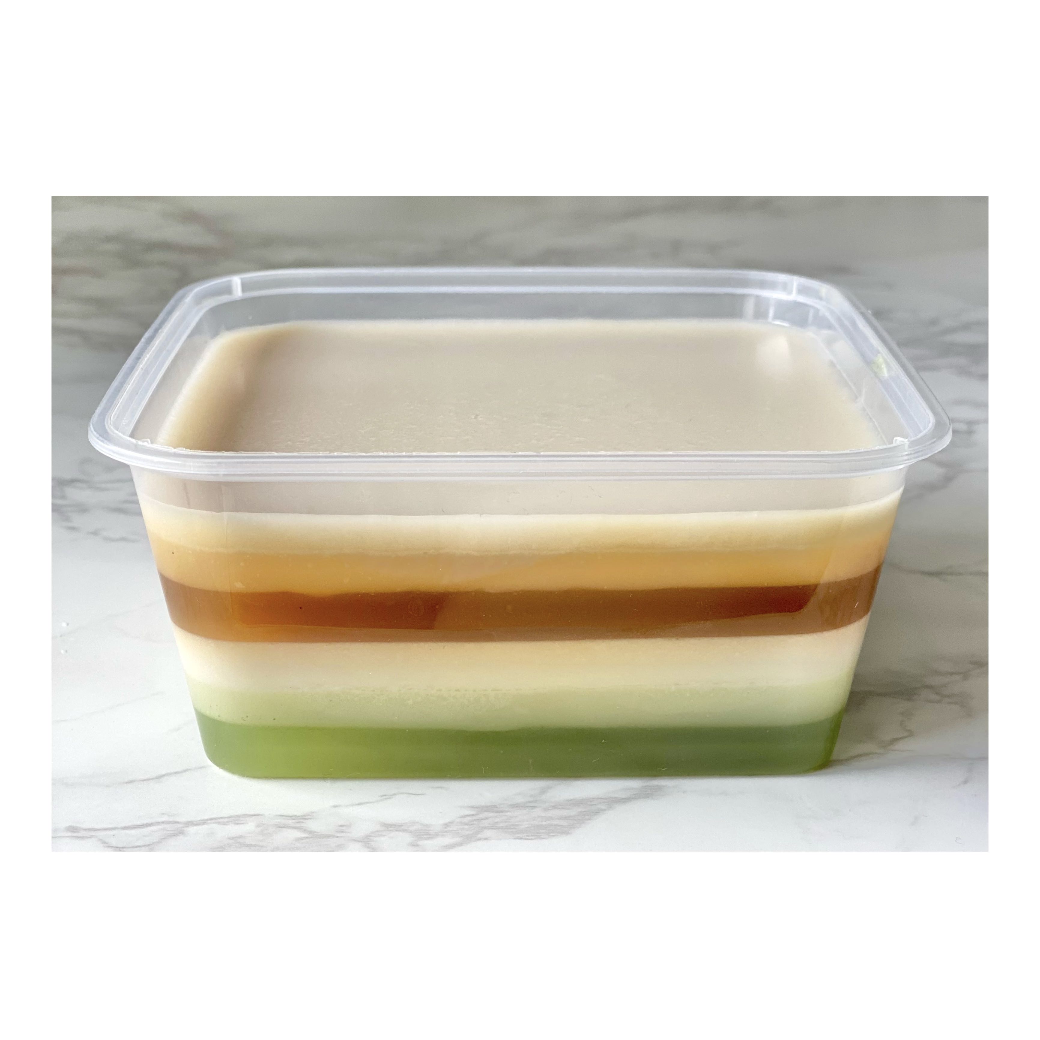 Layered Pandan, Gula Melaka and Coconut Agar-Agar, Food & Drinks ...