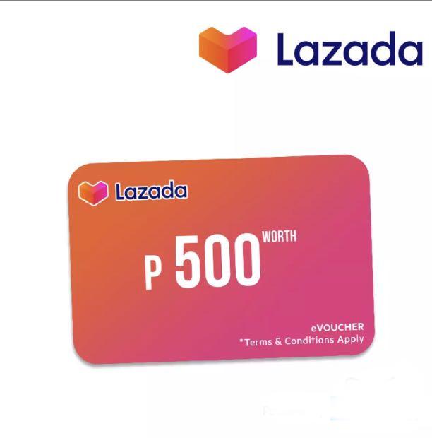 Lazada eGift Voucher | P500 Value, Tickets & Vouchers, Vouchers on ...