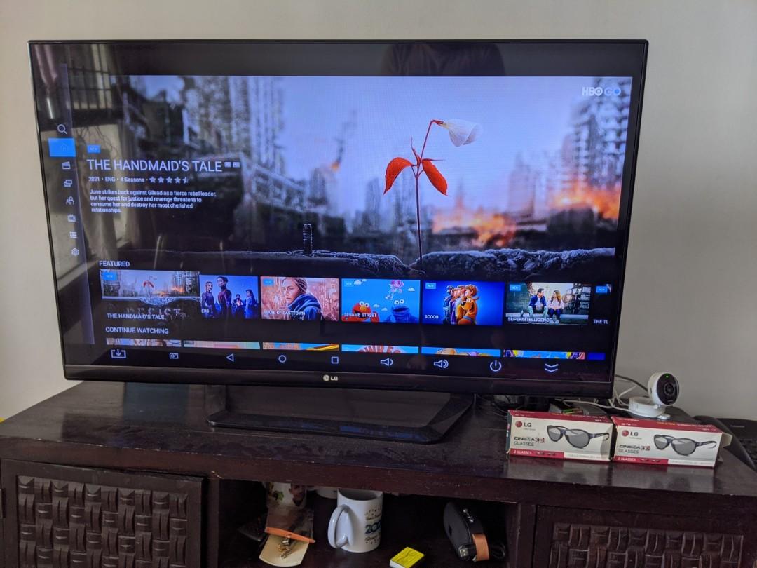 LG 3D smart tv 47 inch, TV & Home Appliances, TV & Entertainment, TV on Carousell