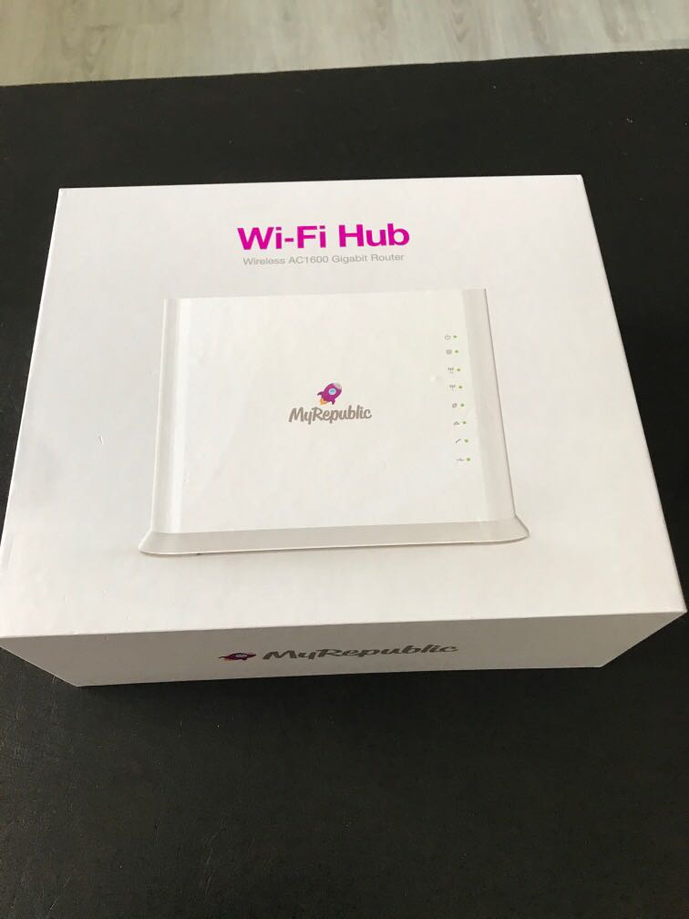Myrepublic router, Computers & Tech, Parts & Accessories, Networking on ...