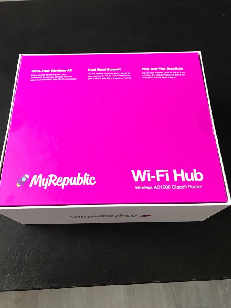Myrepublic router, Computers & Tech, Parts & Accessories, Networking on ...