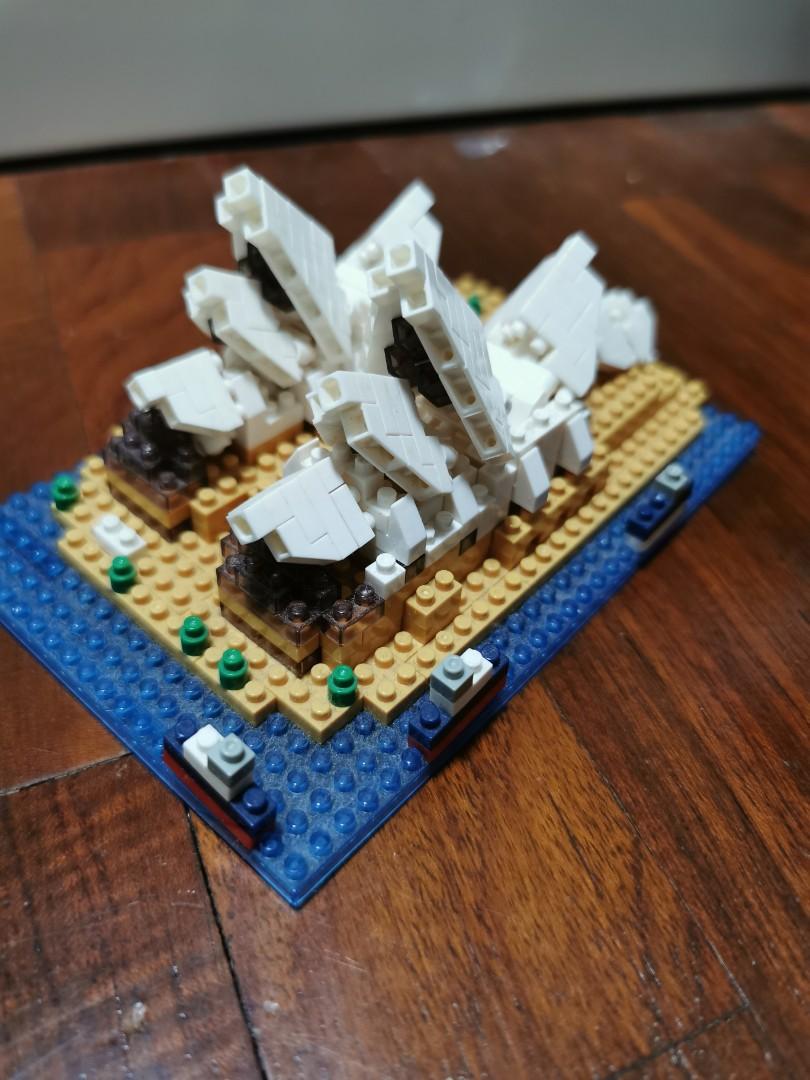 Nanoblocks sets Sydney Opera House giant banyan Harbour Bridge Torrii ...