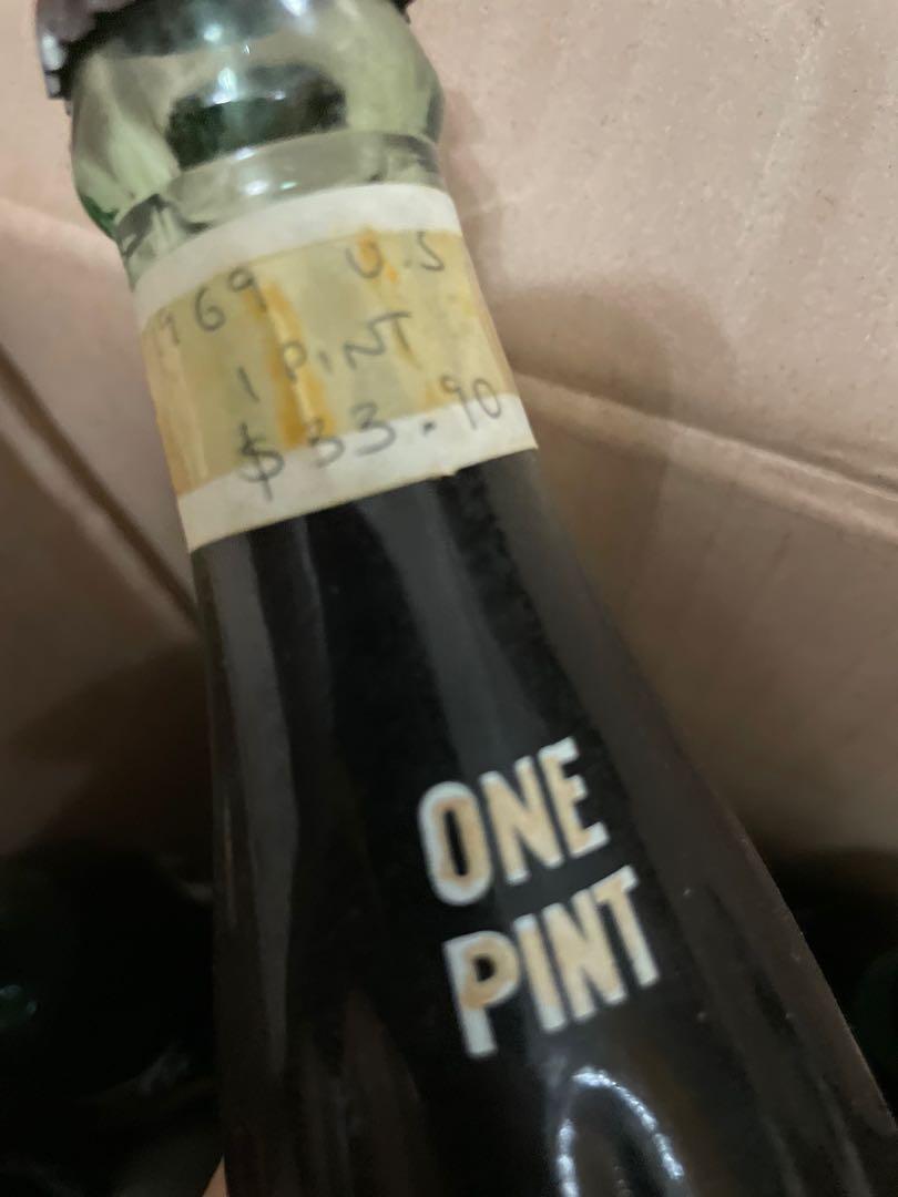 [Reserved] ONE PINT 1969 Coca Cola Vintage Bottle (all 18 bottles ...