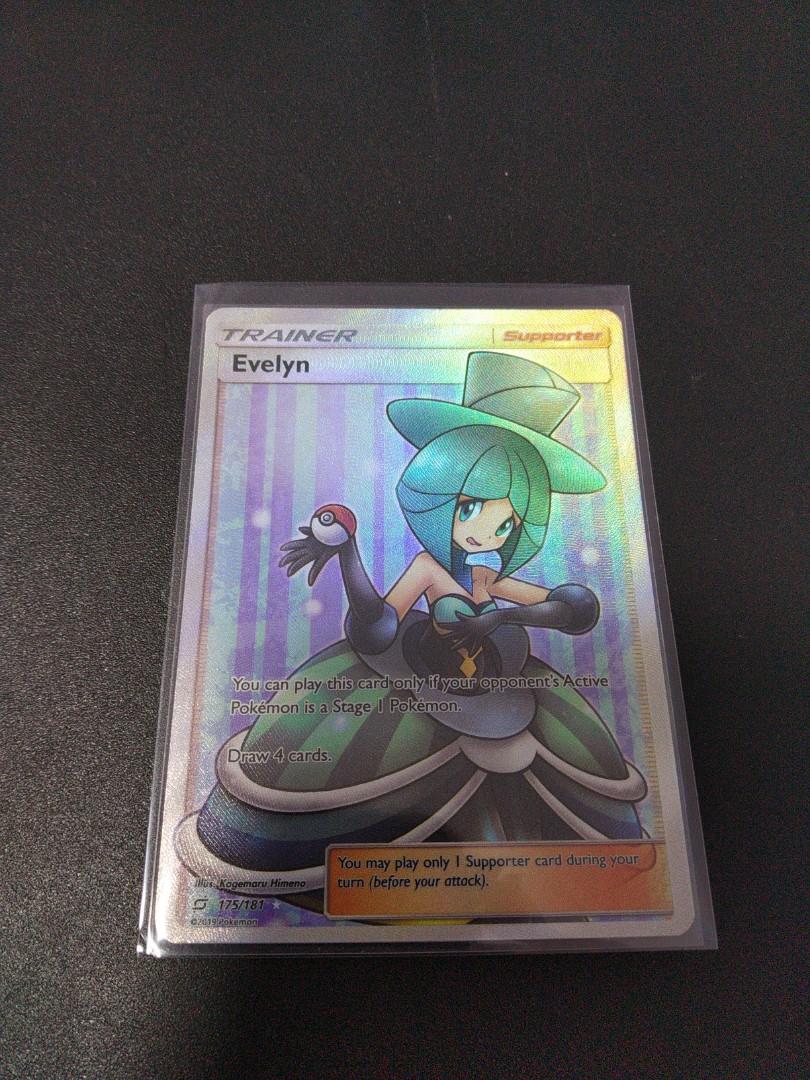 Pokemon TCG Evelyn Full Art Trainer Ultra Rare, Hobbies & Toys, Toys ...