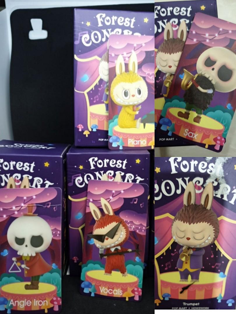 Popmart Labubu series, Forest concert - labubu zimomo tycoco(going to ...