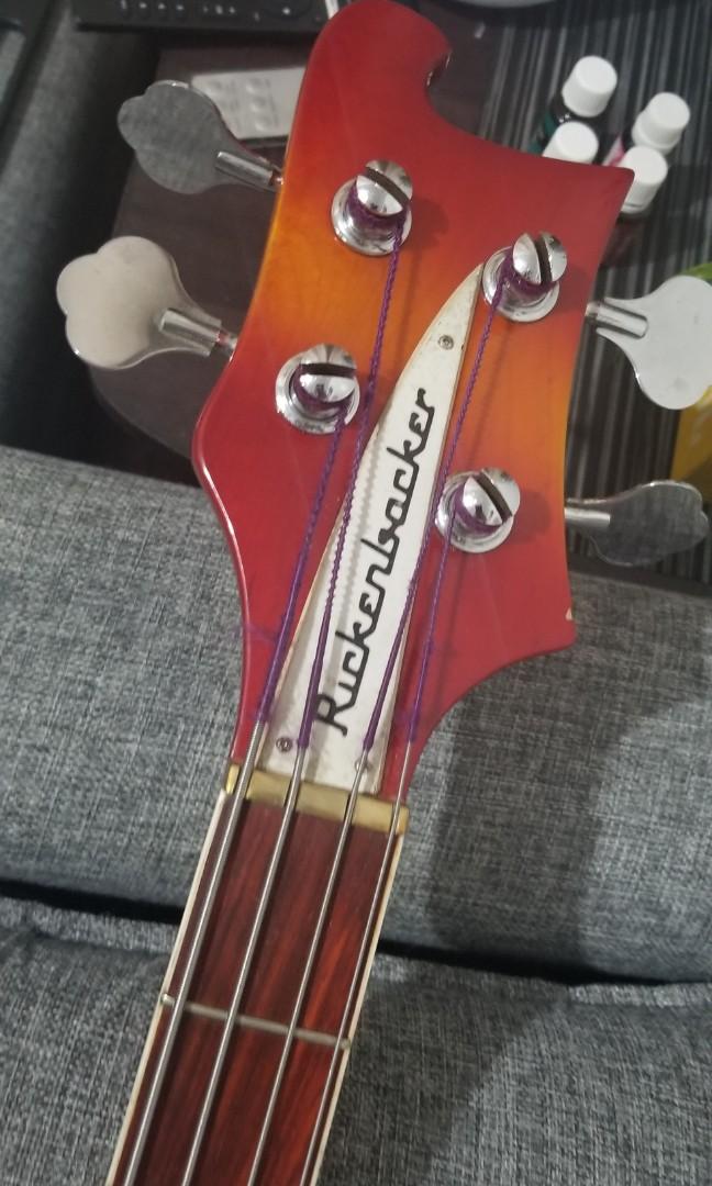 Rickenbacker Bass (Copy), Hobbies & Toys, Music & Media, Musical ...