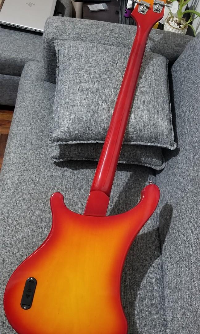 Rickenbacker Bass (Copy), Hobbies & Toys, Music & Media, Musical ...