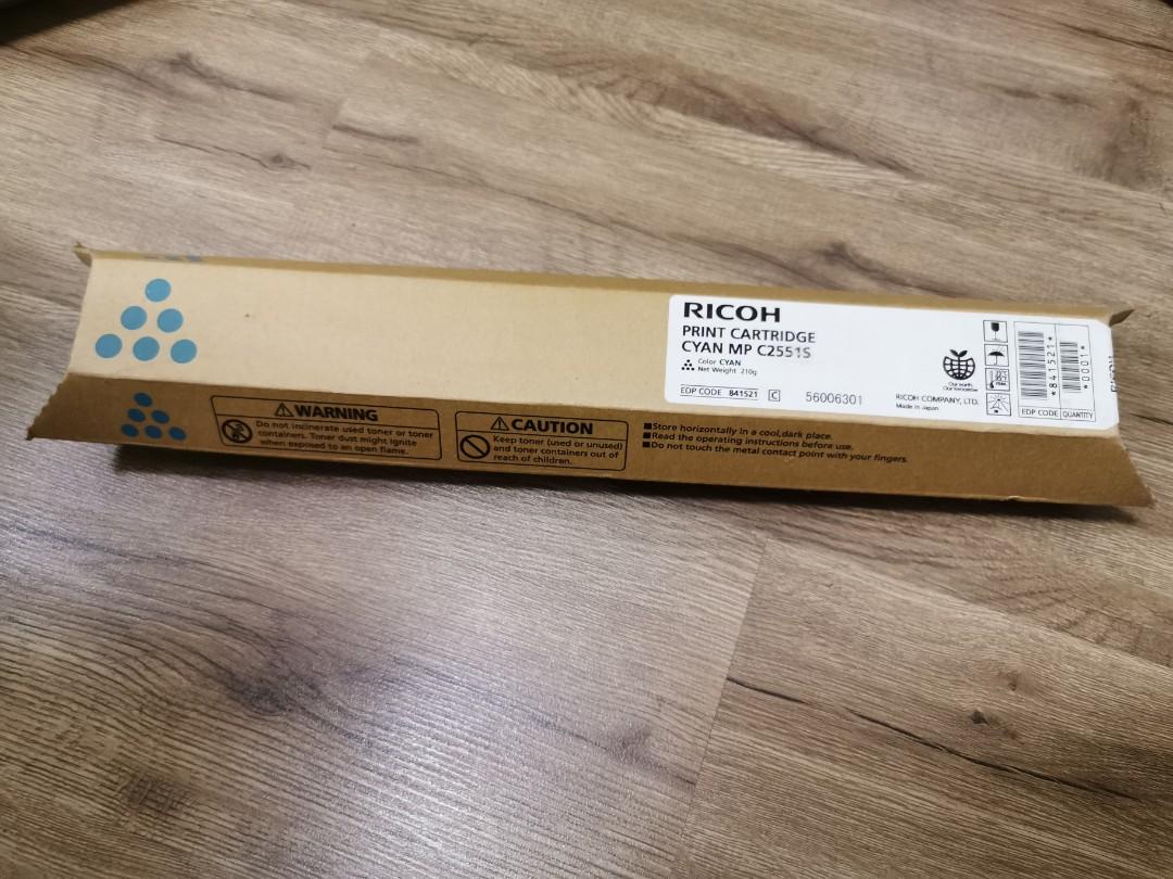 Ricoh Aficio MP C2551S Toner Cartridge(Original), Computers & Tech ...