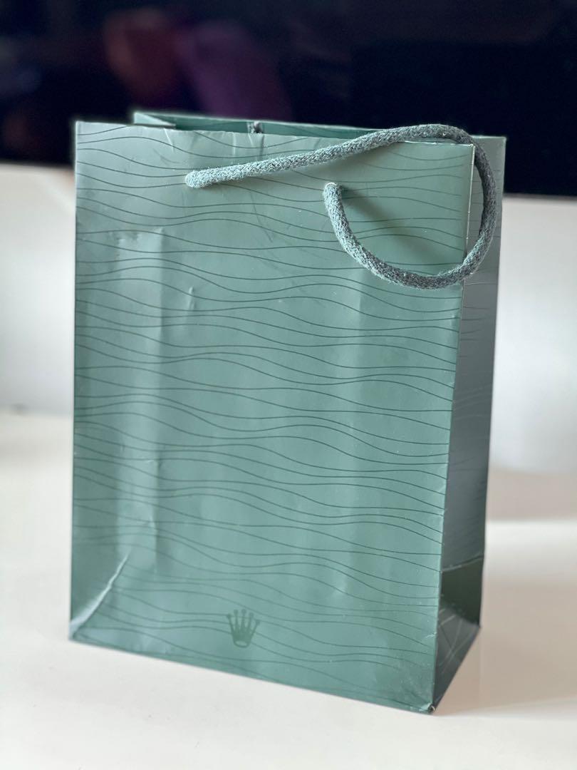 Rolex paper carrying bag, Luxury, Bags & Wallets on Carousell