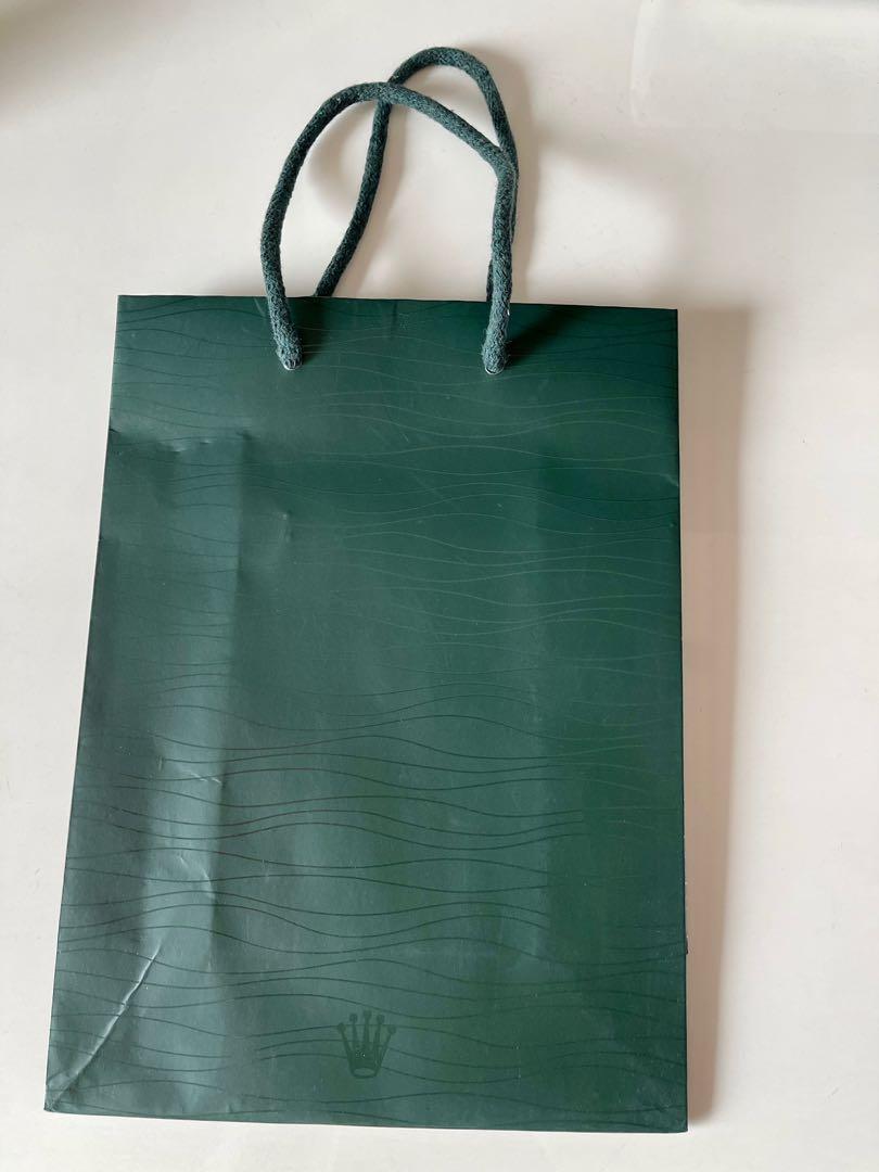 Rolex paper carrying bag, Luxury, Bags & Wallets on Carousell