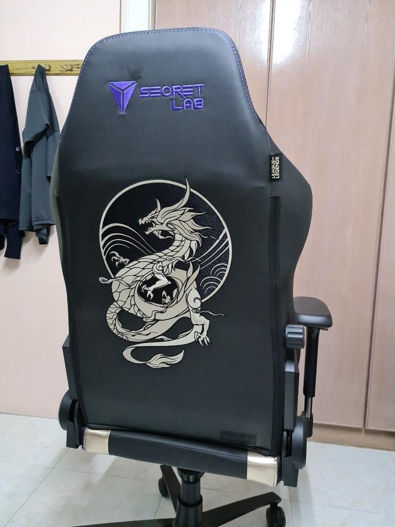 Secretlab Titan K/DA edition, Furniture & Home Living, Furniture ...