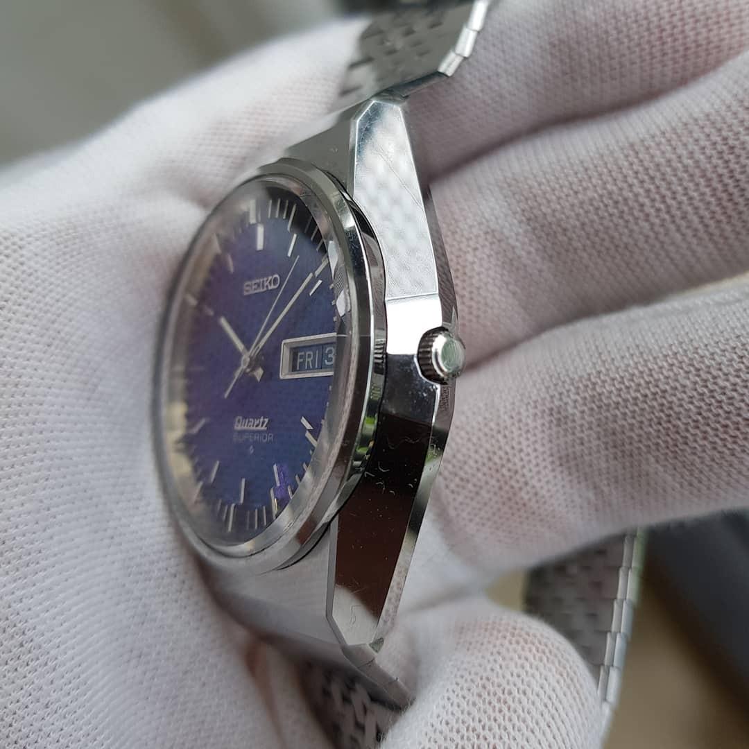 Seiko Quartz Superior Morpho Dial 3883-7000, Men's Fashion, Watches & Accessories, Watches on ...