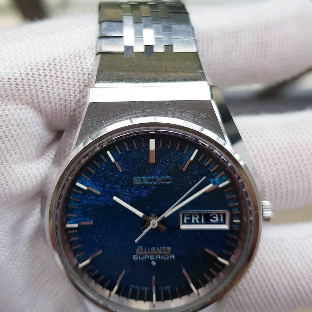 Seiko Quartz Superior Morpho Dial 3883-7000, Men's Fashion, Watches & Accessories, Watches on ...