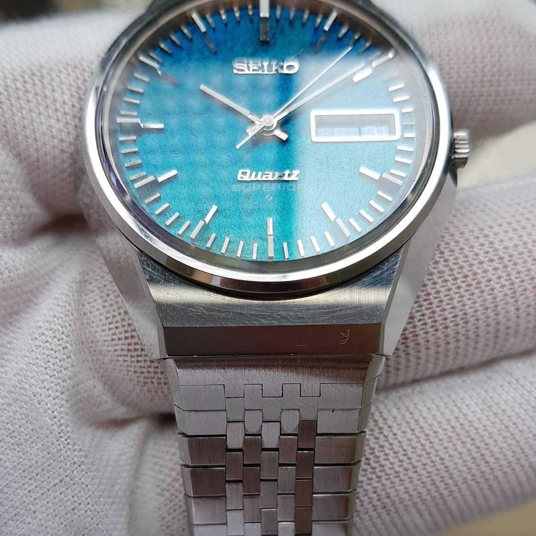 Seiko Quartz Superior Morpho Dial 3883-7000, Men's Fashion, Watches & Accessories, Watches on ...