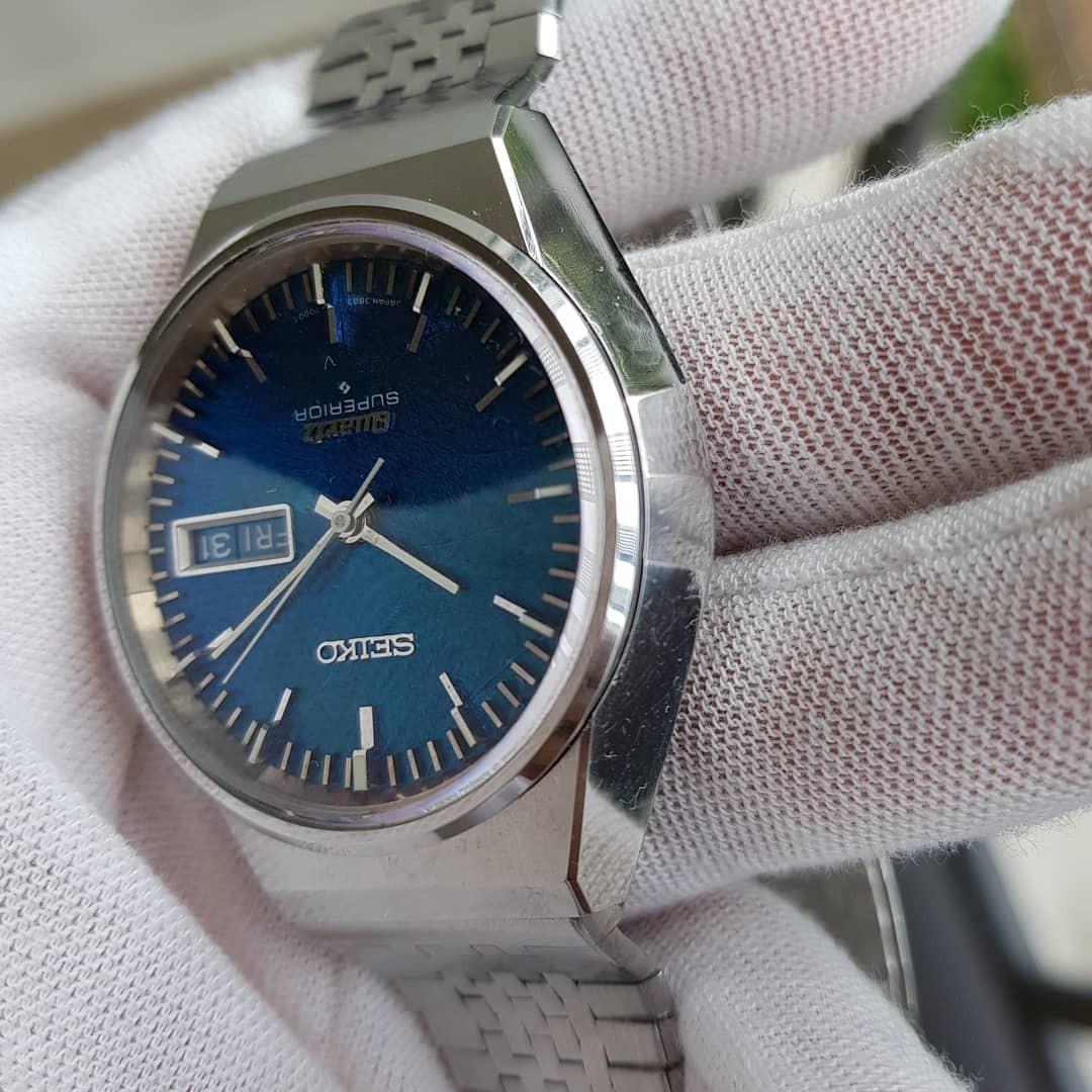 Seiko Quartz Superior Morpho Dial 3883-7000, Men's Fashion, Watches & Accessories, Watches on ...