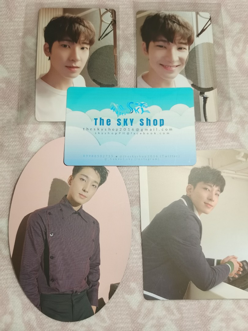 SEMICOLON Wonwoo Photocards + Inclusions Set, Hobbies & Toys, Memorabilia & Collectibles, K-Wave ...
