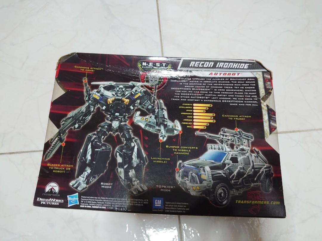 Transformers Movie Recon Ironhide, Hobbies & Toys, Toys & Games on ...