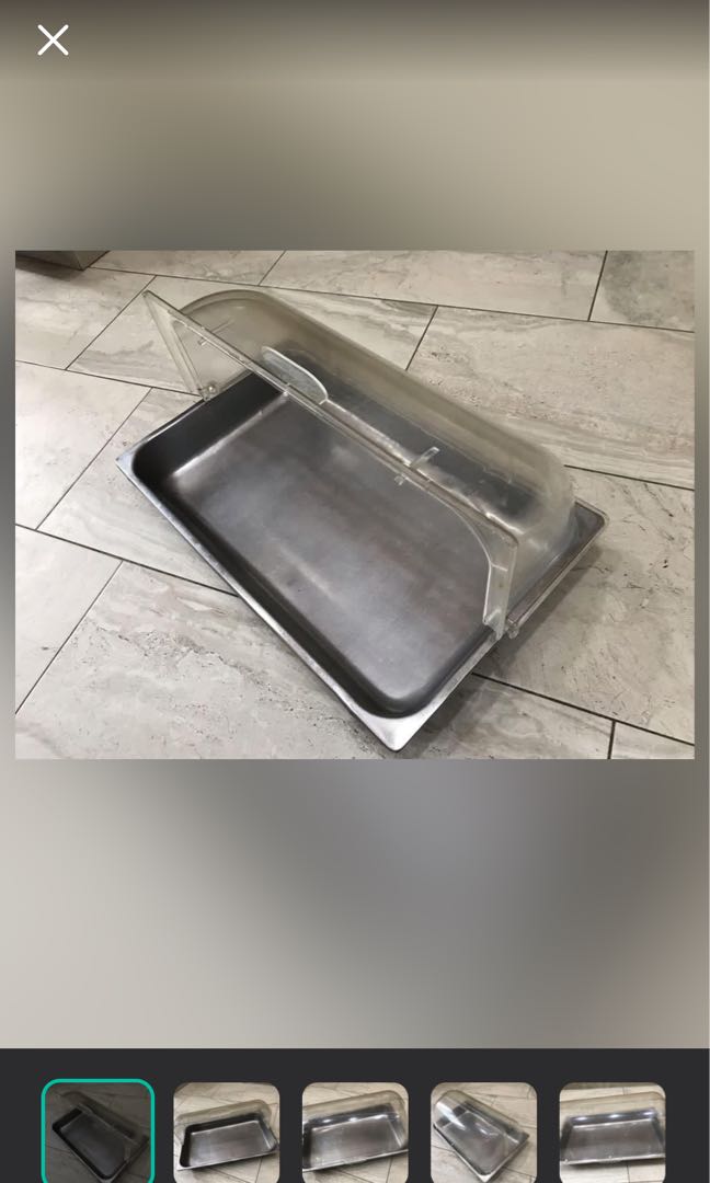 Tray with cover, Furniture & Home Living, Kitchenware & Tableware, Food ...