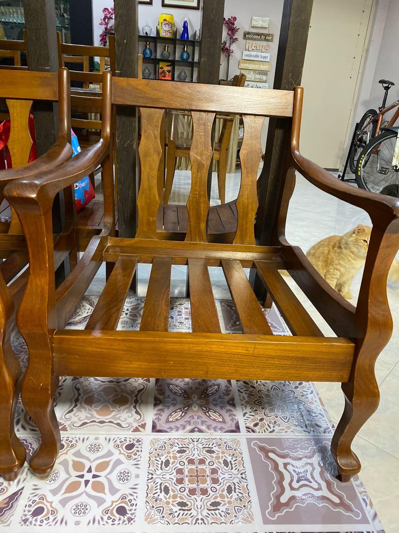 Vintage Kerusi Pak Awang, Furniture & Home Living, Furniture, Chairs on ...