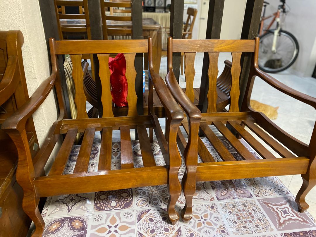 Vintage Kerusi Pak Awang, Furniture & Home Living, Furniture, Chairs on ...