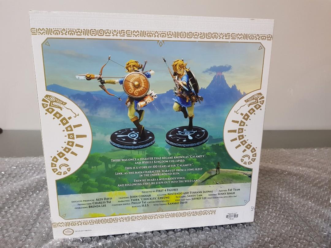 Zelda / Link Statues - Breath of the Wild BOTW - Nintendo Switch ...