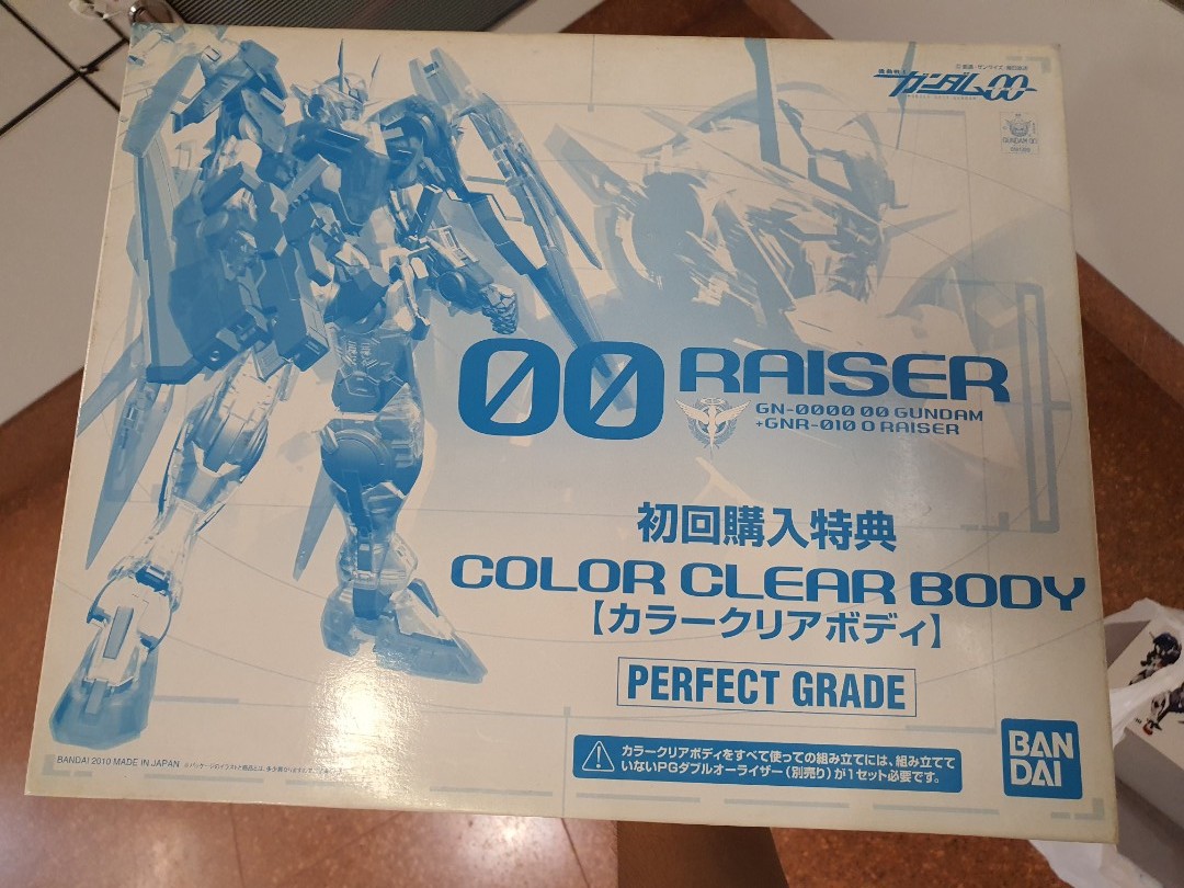 00 Raiser Color Clear Body (for Perfect Grade), Hobbies & Toys, Toys ...
