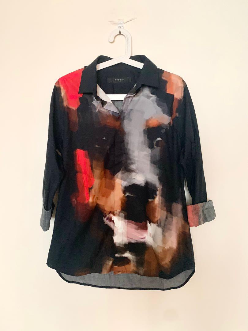 givenchy doberman tee